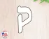 Hebrew Letter Qof Cookie Cutter. Hebrew Letter Cookie Cutter ...