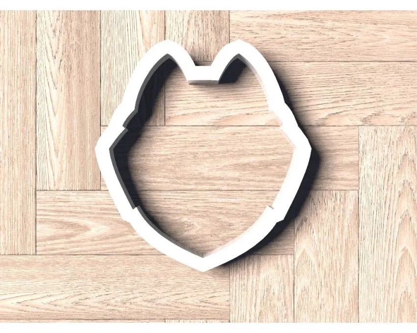 Create Adorable Dog-Shaped Cookies with Husky Head Cookie Cutter ...