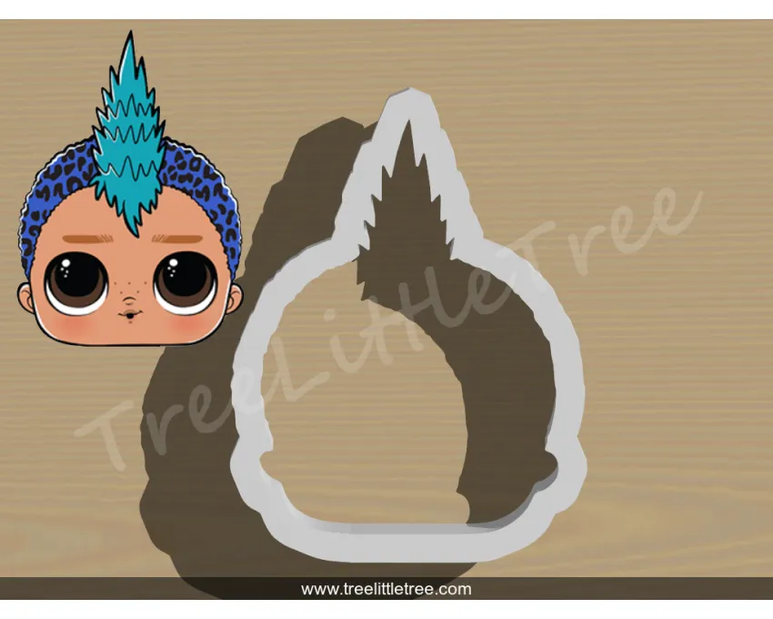 Punk Boi and LOL Dolls Cookie Cutter: Bake Your Favorite Characters ...