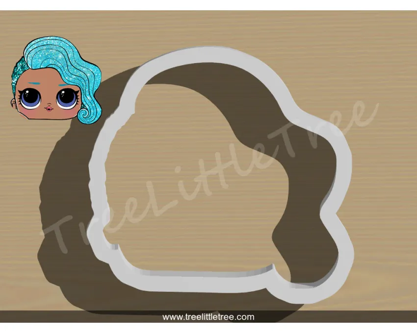 Adorable Splash Queen Cookie Cutter for LOL Dolls Fans | TreeLittleTree