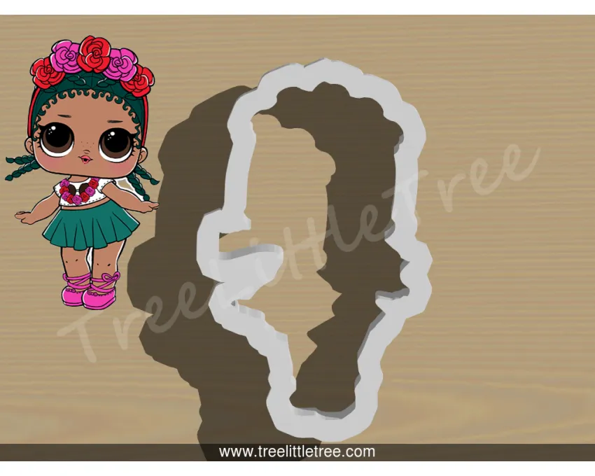 Create Adorable LOL Dolls Cookies with Coconut Qt Full Body Cookie ...