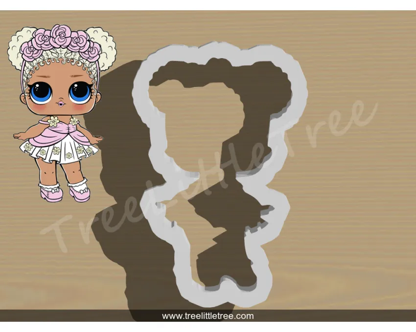 Flower Child Dawn & LOL Dolls Full Body Cookie Cutters - Bake Beautiful ...