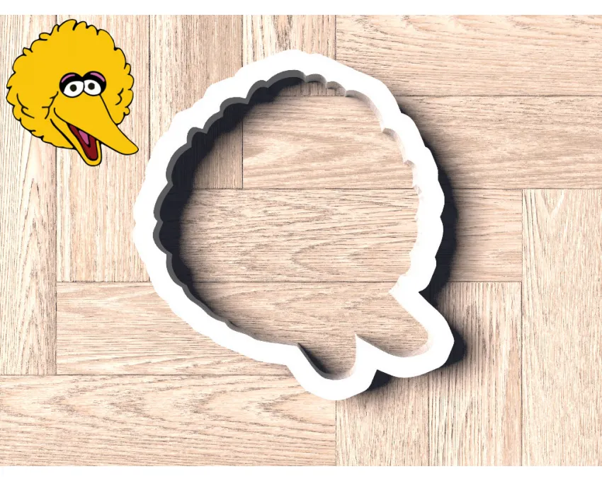 Get Creative in The Kitchen with Big Bird Cookie Cutter, Sesame Street ...