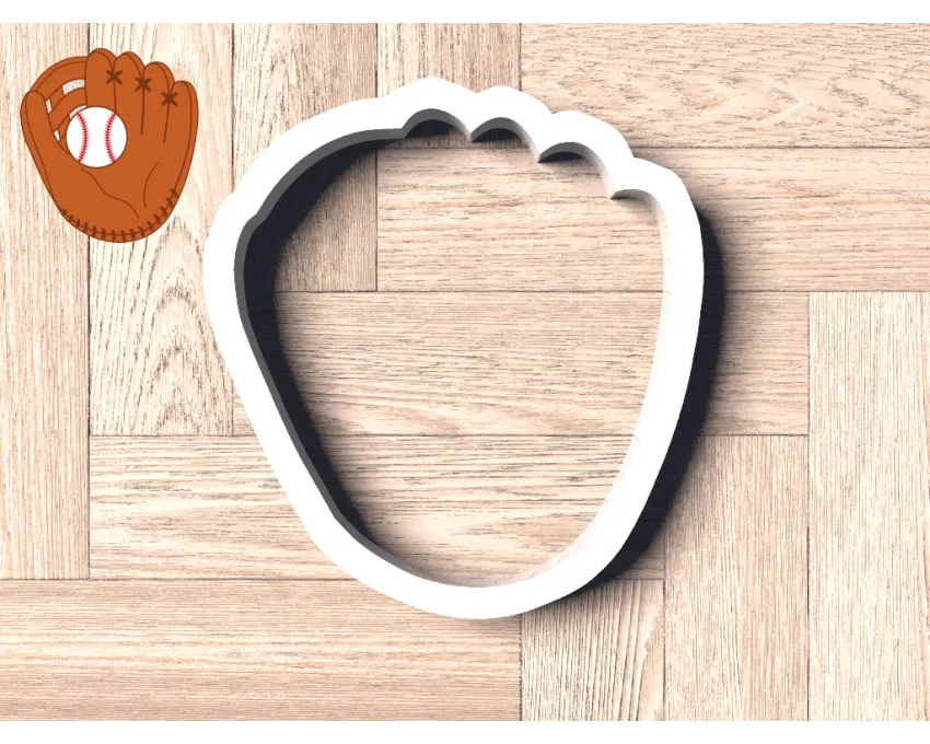 Shop Now: Baseball Glove Cookie Cutter, Baseball Cookie Cutter, and ...
