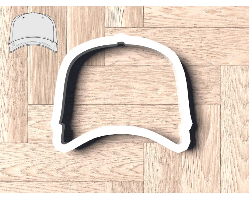 Play Ball with our Baseball Cap Cookie Cutter - Perfect for Sports ...