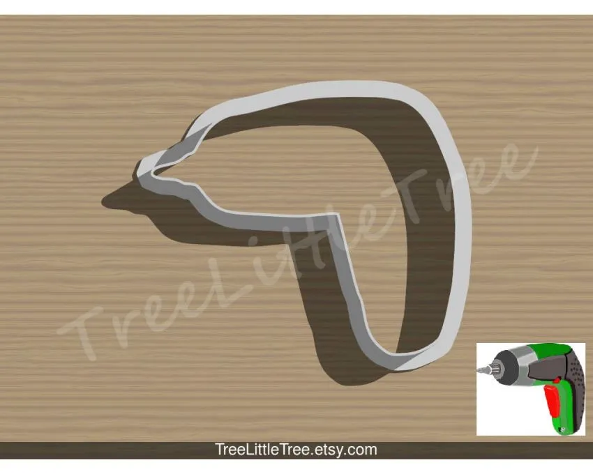 Get creative this Father's Day with the Drill Cookie Cutter - perfect ...