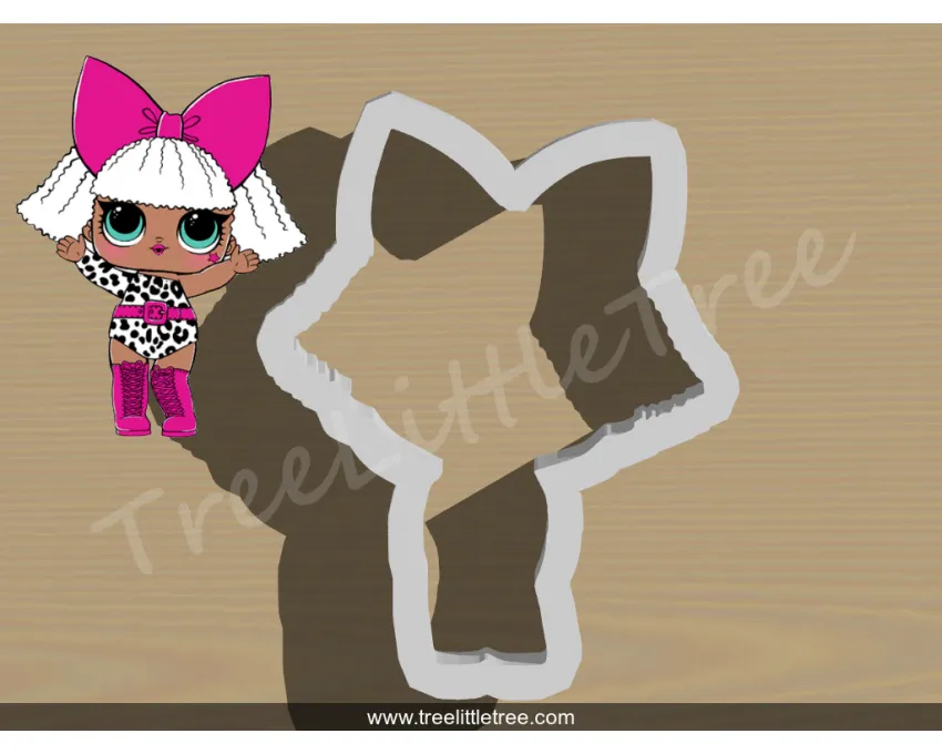 Diva-Up Your Baking Game with LOL Dolls Full Body Cookie Cutter ...