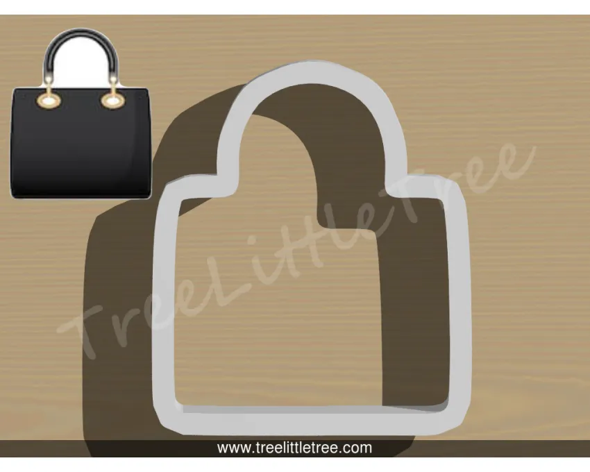 Get Personalized Cookies with Lady Purse Style 1 Cookie Cutter - The ...