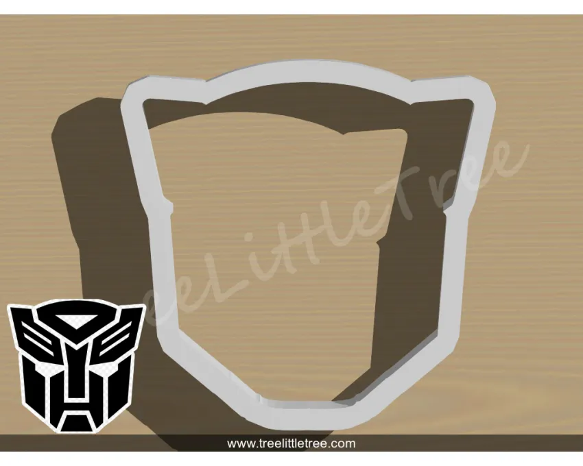 Transform movies into cookies with our Transformer Symbol Cookie Cutter ...