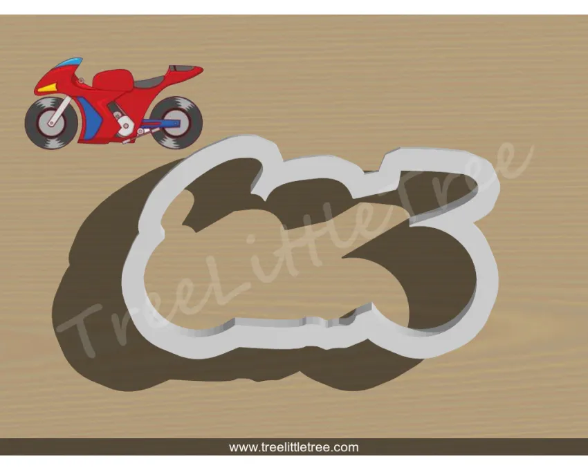 Motorcycle and Car Cookie Cutters - Perfectly Shaped Treats for the ...