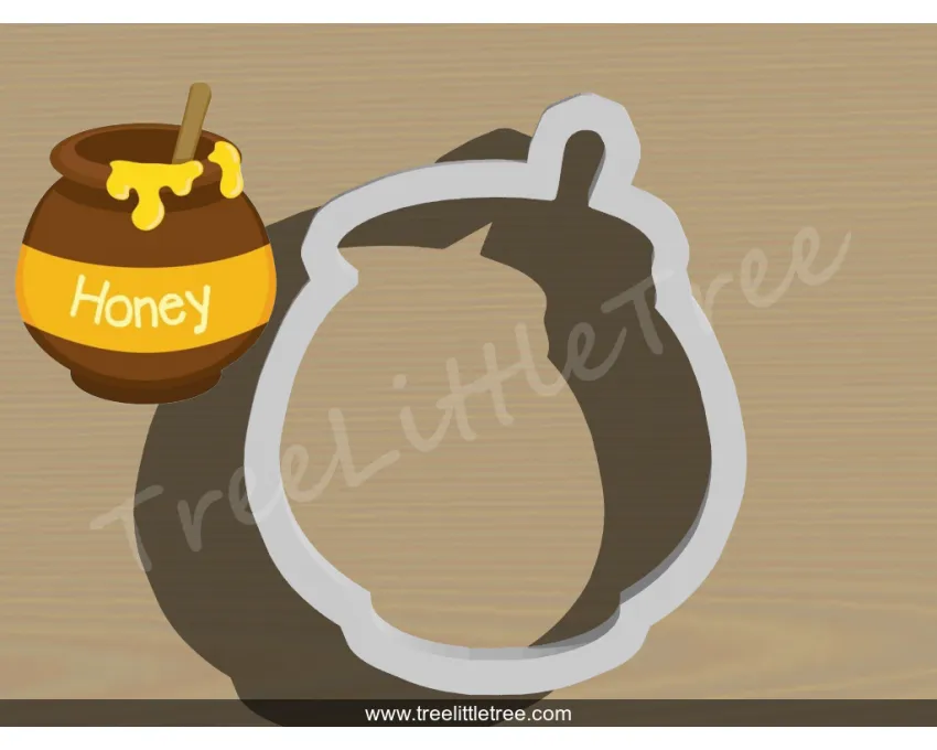 Get Creative with the Unique Honey Pot Cookie Cutter - Perfect for Your ...