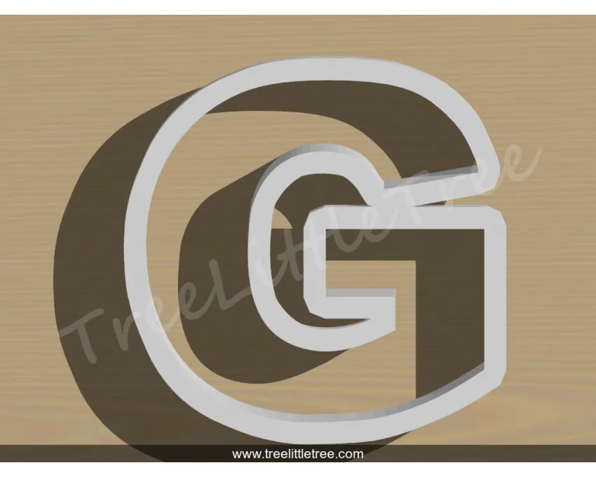 Get Creative with the Letter G Cookie Cutter - Alphabet Cookie Cutter ...