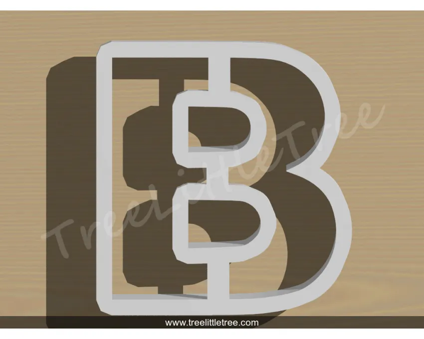 Letter B Cookie Cutter – Create Custom Alphabet Cookies with Ease ...