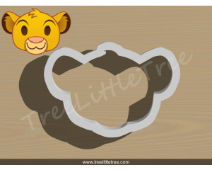 Simba Emoji Cookie Cutter - Fun Disney Lion King Design for Baking ...